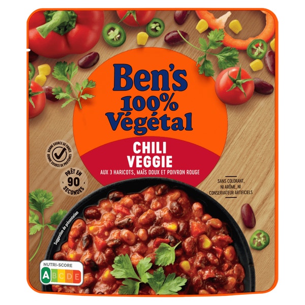 BEN'S ORIGINAL™ 100% Végétal Chili Veggie 285g